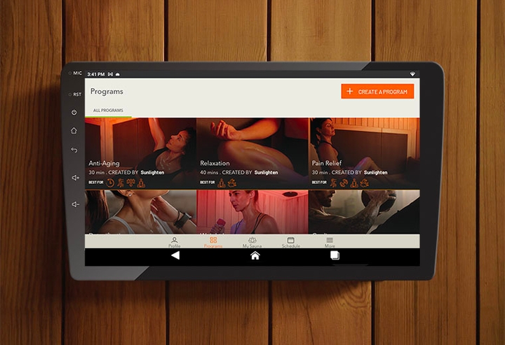 mPulse Smart Sauna 3 in 1 – Infrared Saunas for Home | Detox & Relax with Sunlighten | Sunlighten